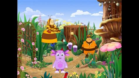 Полное прохождение игры Лунтик учит правила - YouTube