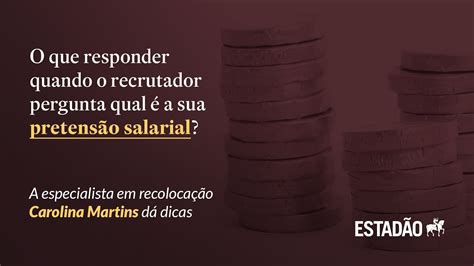 Pretensão Salarial O Que Responder Youtube