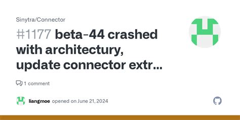 Beta 44 Crashed With Architectury Update Connector Extra Also Does Not