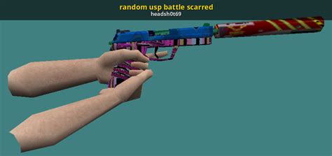 Random Usp Battle Scarred Mod For Counter Strike 1 6 Cs1 6 Mods