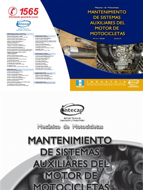 Sistemas Auxiliares Del Motor De Motocic Pdf Pdf Motor De