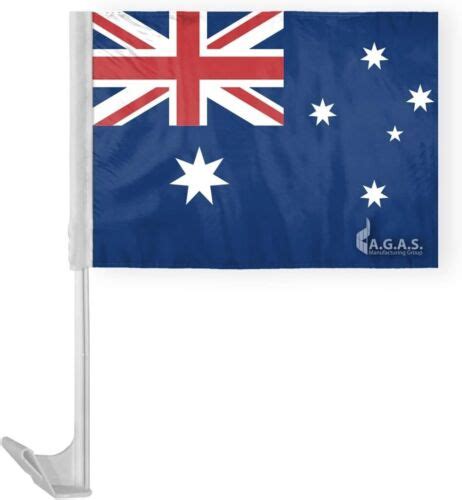 Australia Australian Au Car Window Flag 12x16 Polyester 17 Flex