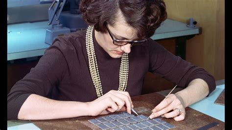 Fabrication Of Apollo Erasable Ferrite Core Memory Youtube