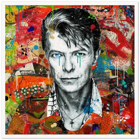 David Bowie Pop Art Etsy