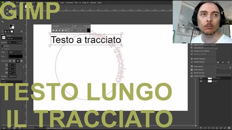 GIMP Testo Lungo Il Tracciato YouTube