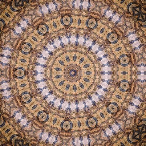 Abstract Colorful Circle Design Geometric Seamless Pattern Background Colored Circle Unique