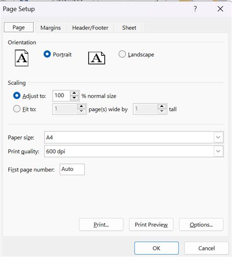 how to print excel with lines step by step guide myexcelonline