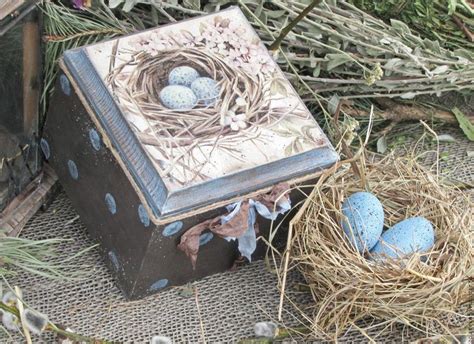 Шкатулочка из весенней коллекции Пробуждение купить в интернет магазине Ярмарка Мастеров по