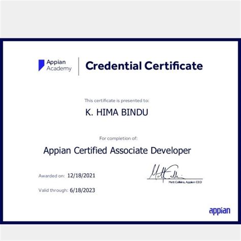 Hima Bindu On Linkedin Appian Developer Appian