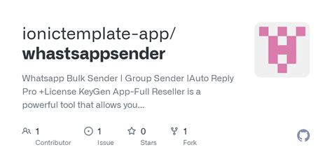 Github Ionictemplate Appwhastsappsender Whatsapp Bulk Sender Group Sender Auto Reply Pro