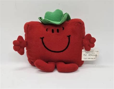 Mcdonalds Happy Meal Plush Toy 1999 Mr Men Mr Sneeze £395 Picclick Uk