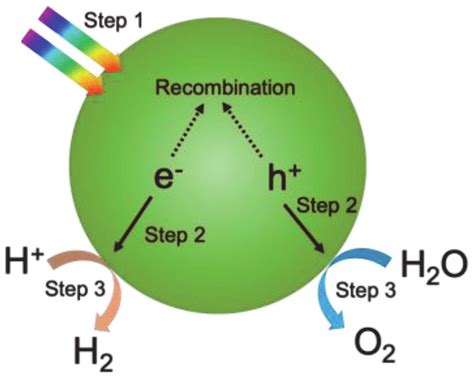 Schematic Illustration Of Typical Pec Water Splitting Download