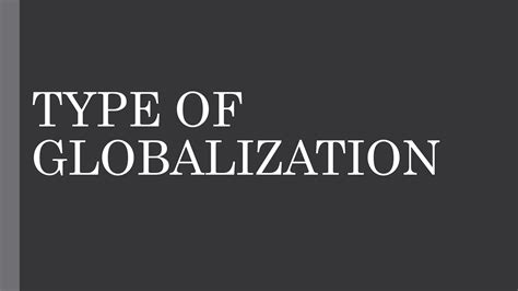 Globalization Pptx