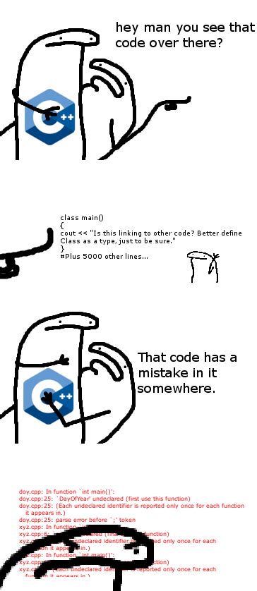 What The C Debugger Thinks When You Give It Bad Code [x Post From R