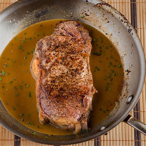 Pan Fried Steak With Dijon White Wine Sauce Glebe Kitchen