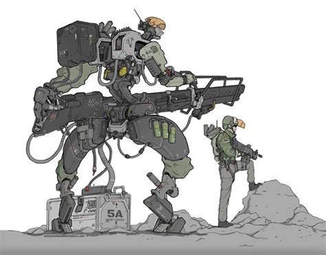 On Deviantart Robot Concept Art Sci Fi Concept Art Mech