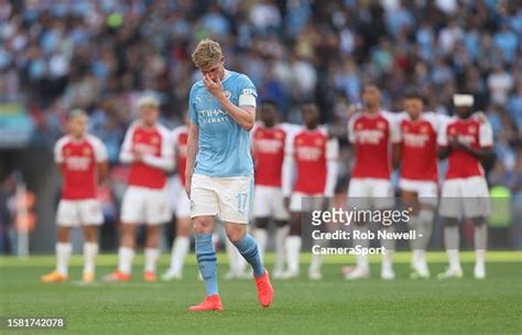 Manchester Citys Kevin De Bruyne During The Penalty Shoot Out During
