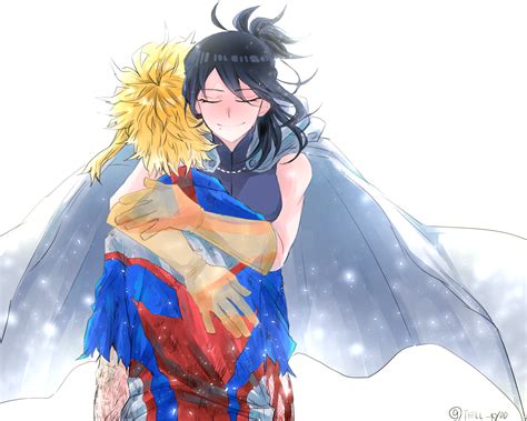 All Might Yagi Toshinori And Shimura Nana Boku No Hero Academia