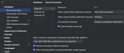 Query Consoles DataGrip Documentation