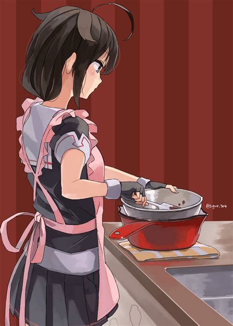 Shigure And Shigure Kai Ni Kantai Collection Drawn By Sugue Tettou Danbooru