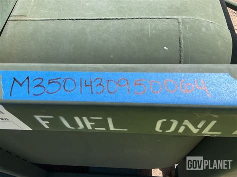 Surplus Sixcon Fuel Tank In Yermo California United States Govplanet Item 10650061