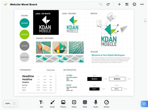 A Beginners Guide To Creating A Website Mood Board Kdan Mobile Blog