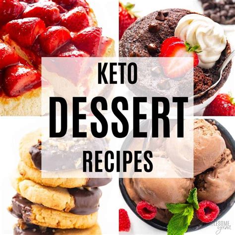 100 Easy Keto Low Carb Dessert Recipes Wholesome Yum Worksheets