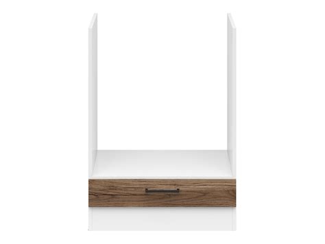 Szafka kuchenna pod zabudowę piekarnika Junona Line 60 cm bez blatu dąb