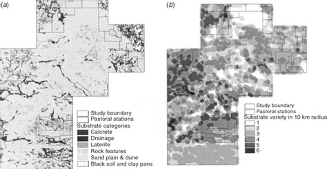 A Distribution Of Substrate Classes Based On Geological Mapping B