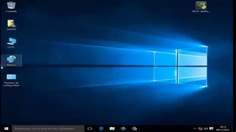 Windows 10 Afficher Ce Pc Panneau De Configuration Sur Le