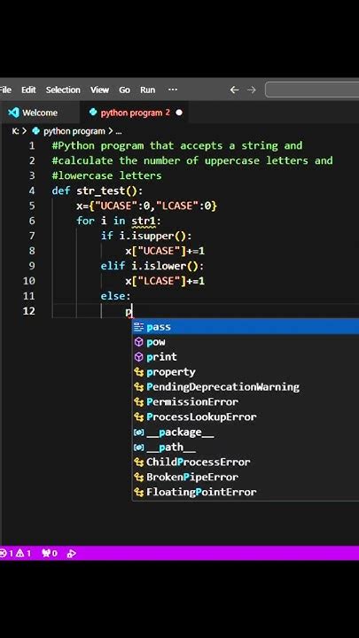 Python Program That Accepts A String And Display Number Of Uppercase