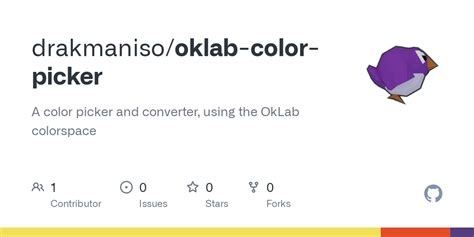 GitHub Drakmaniso Oklab Color Picker A Color Picker And Converter