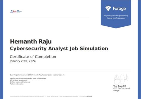 Cybersecurity Tcs Jobsimulation Digitalsecurity Continuouslearning