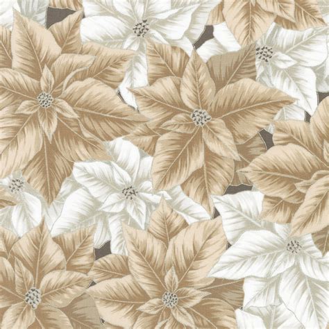 Robert Kaufman Fabrics Holiday Flourish Festive Finery Sprigs Cream