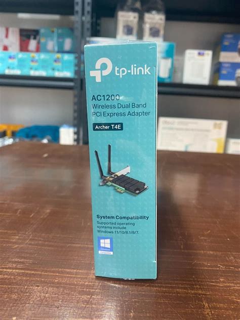 TP Link Archer T4E AC1200 Dual Band Wireless Wi Fi PCIe Adapter Computers Tech Parts