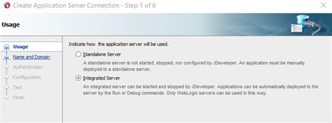 Weblogic12c Error Creating An Application Server Connection In Jdeveloper Stack Overflow