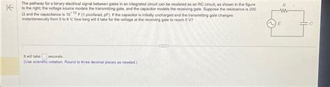 Solved The Pathway For A Binary Electrical Signal Between