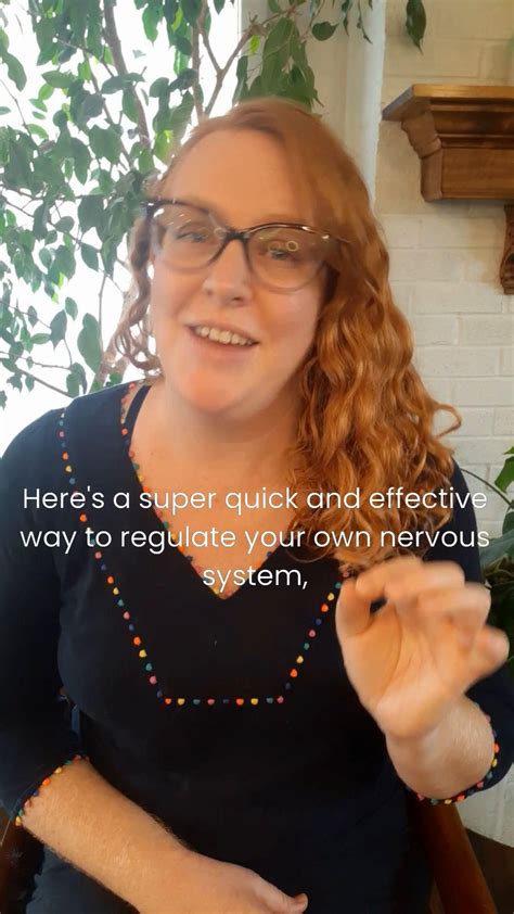 Regulate Your Nervous System With This Super Quick Effective Trick
