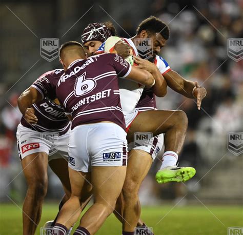 Nrl 2023 Rd22 St George Illawarra Dragons V Manly Warringah Sea Eagles