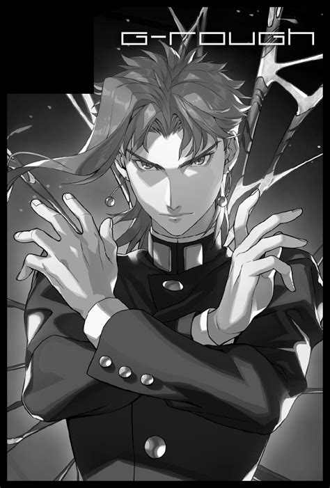 Kakyoin Noriaki And Hierophant Green Jojo No Kimyou Na Bouken And 1