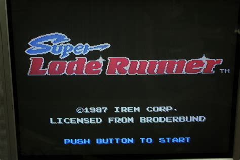 Super Lode Runner B Nintendo Famicom Disk System Fcd Retro Games Japan