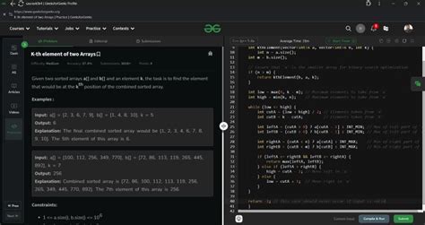Gfg160 Geekstreak2024 Geeksforgeeks Dsa Problemsolving Saurav Kumar