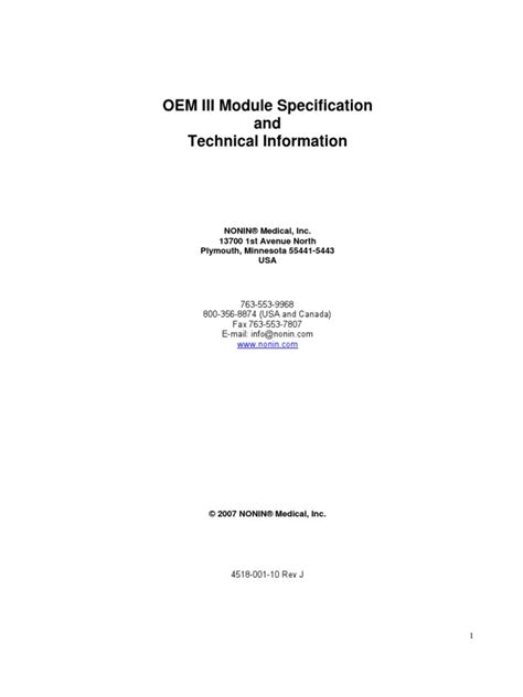 Oem Iii Module Specifications Pdf Hertz Radio