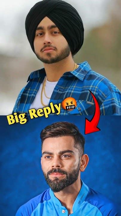 Shubh Reply To Virat Kohli Youtube