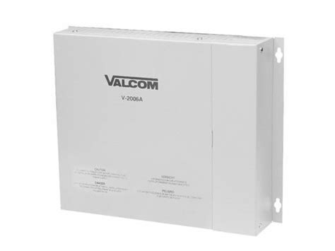 Valcom V 2006a Page Control 6 Zone 1way