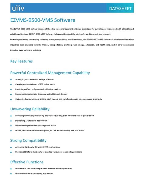 Ezvms 9500 Vms Software Pdf Microsoft Windows Operating System