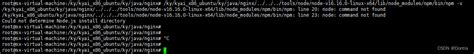 node js npm报错：error cannot find module ‘ lib cli js‘（软链接途径windows导致