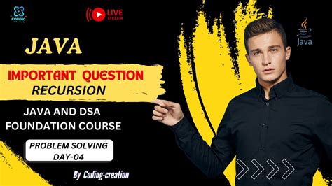 Live Day 04 Recursion Problem Solving In Hindishortsvirallivejava