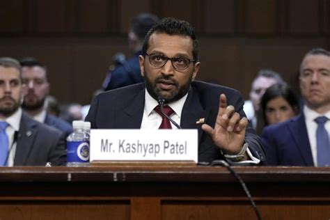 Trumps Fbi Chief Pick Kash Patel Insists He Has No Enemies List