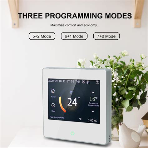 Digital Thermostat Lcd Touches Screentemperature C Grandado